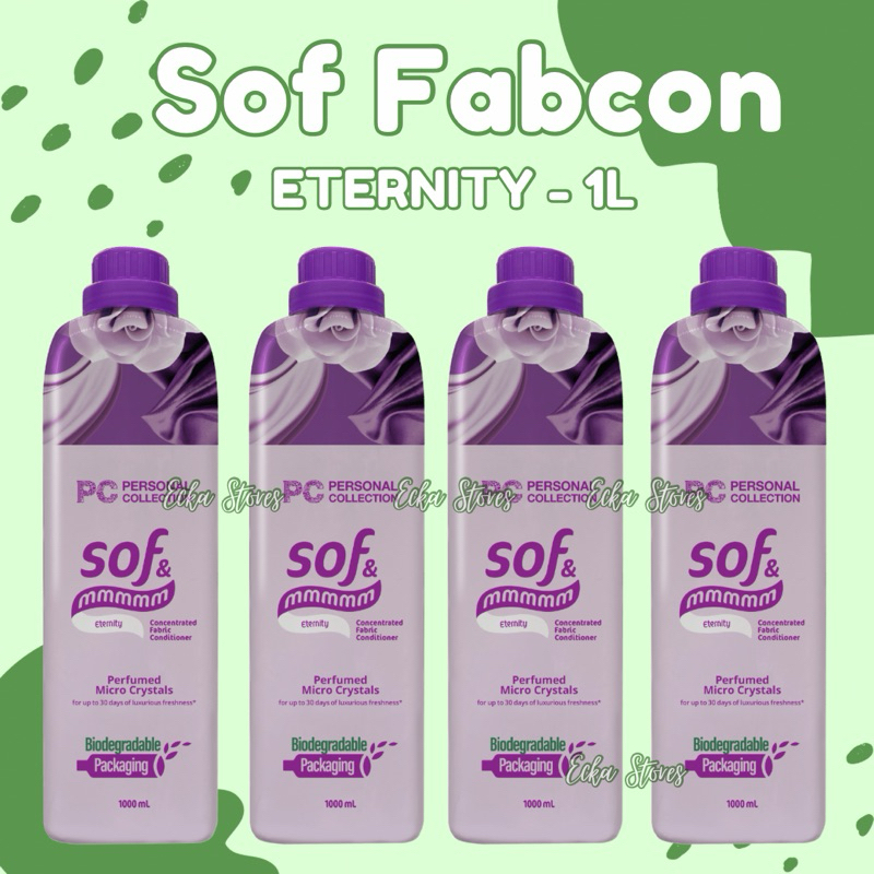 Sof Fabric Sothener Eternity Scents 1L | Shopee Philippines