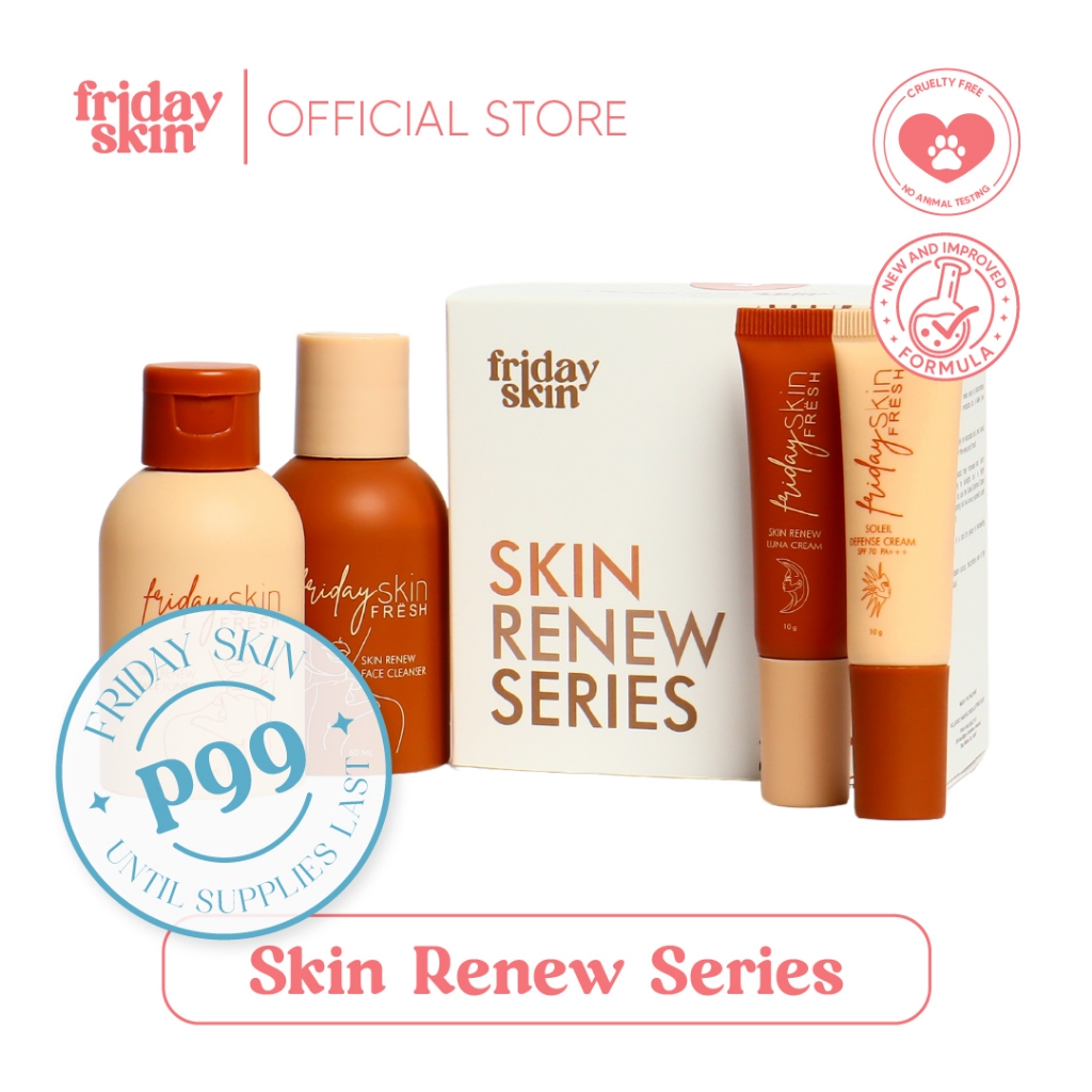 Friday Skin Fresh Renew Series (Mild Rejuvenating Set) | Shopee Philippines