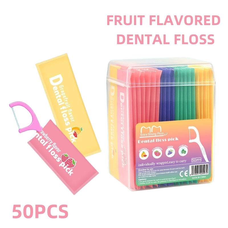 Dental Floss, Fruit Flavored, Independent Packaging, Disposable Dental ...