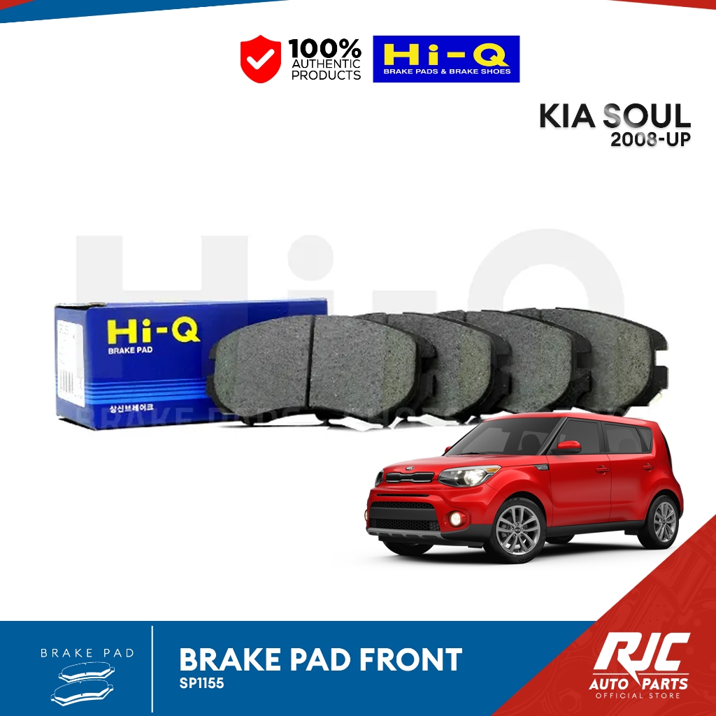HI-Q BRAKE PAD KIA SOUL FRONT 2008-UP SP1155 Soul 1SET | Shopee Philippines