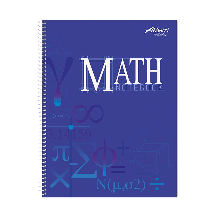 Avanti Math Notebook Big 8" x 10.5" 100 Leaves | Shopee Philippines