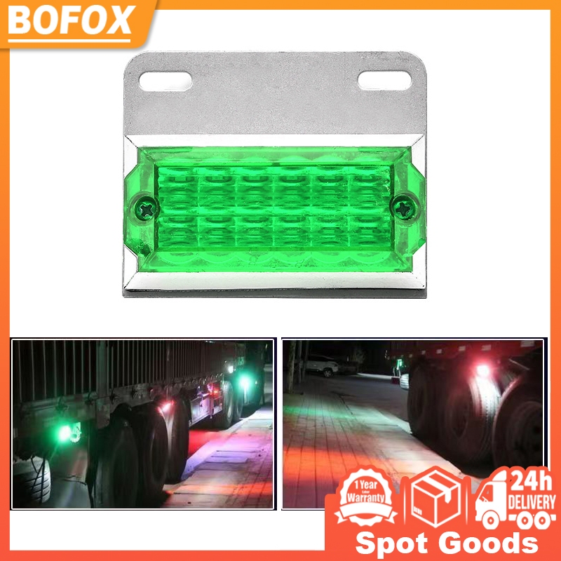 Truck Semi-Trailer Width Indicator Light LED Truck Side Marker Lamp 12 ...