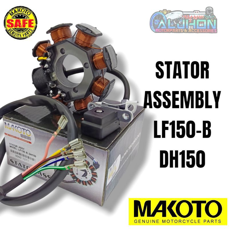 MAKOTO LF150, DH150 LIFAN 150 EURO150 STATOR ASSEMBLY | Shopee Philippines