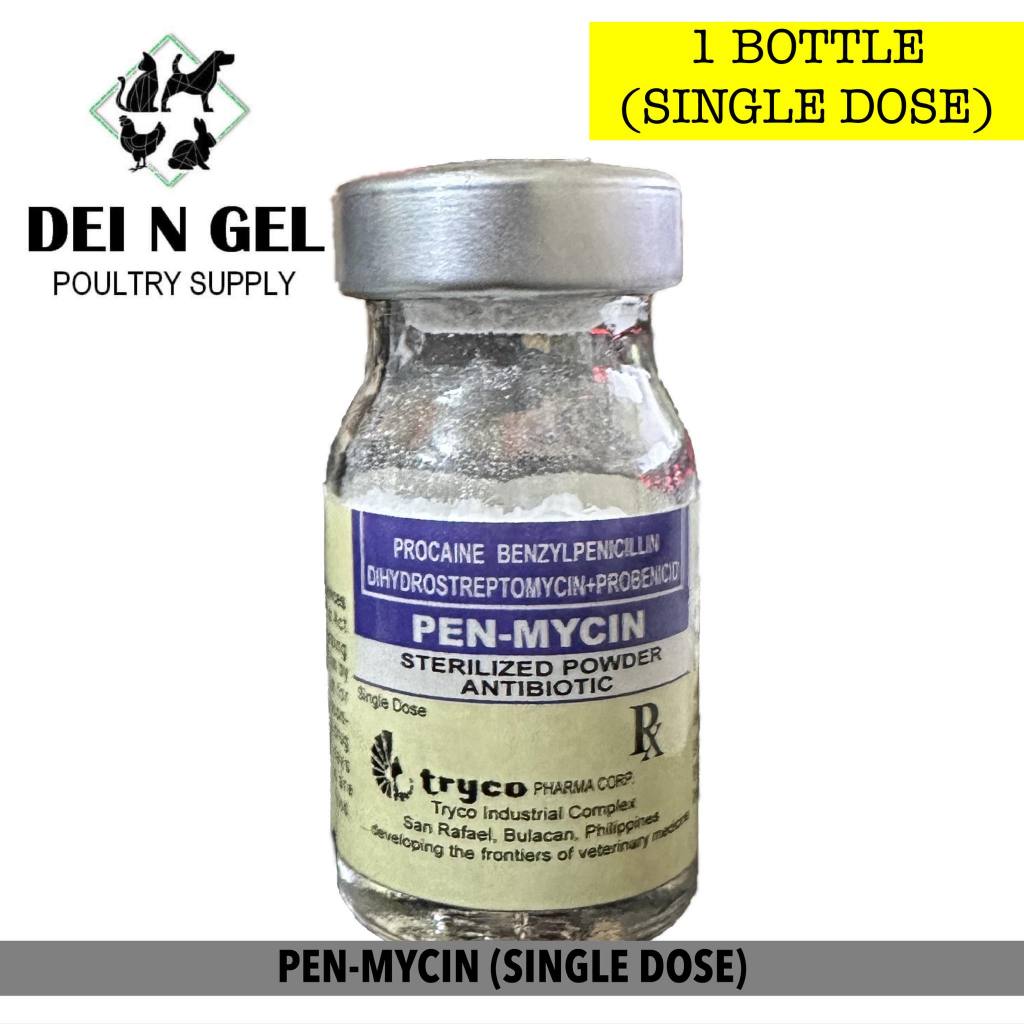 PEN-MYCIN FOR DOG, CAT, CATTLE, CARABAO, HORSE, GOATS, HOGS (SINGLE ...