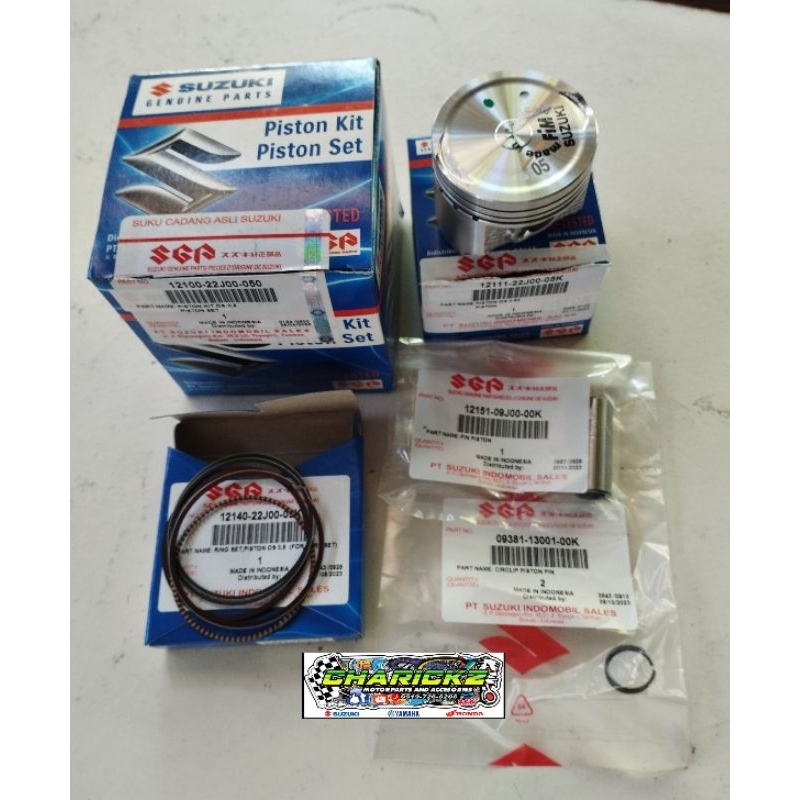 Sgp Piston KIT and Ring Set FOR Raider j115 Fi/Shooter/RJ Crossover ...