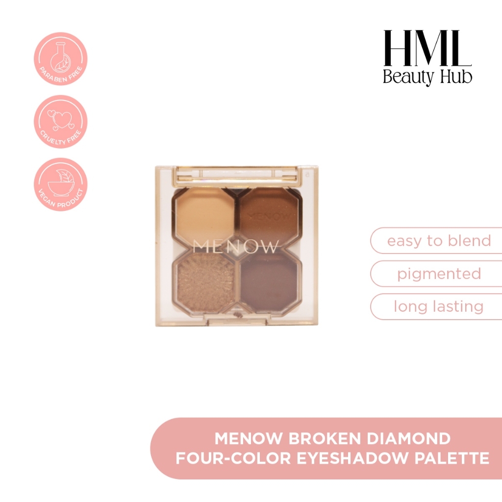 Menow Mini Quad Eyeshadow Palette | Shopee Philippines