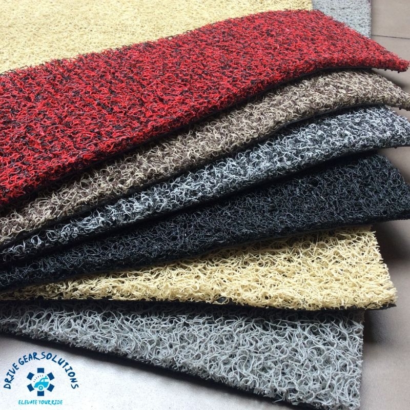 Universal Car PVC Coil Floor Mat 1.2m x 1.5m - Easy to Clean (good for ...