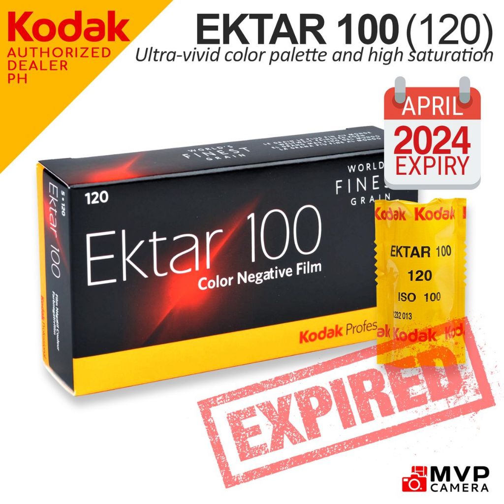 KODAK EKTAR 100 Professional 120 Color Expired Negative Film C41 ...