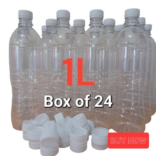 Shop 1 liter plastic bottle for Sale on Shopee Philippines