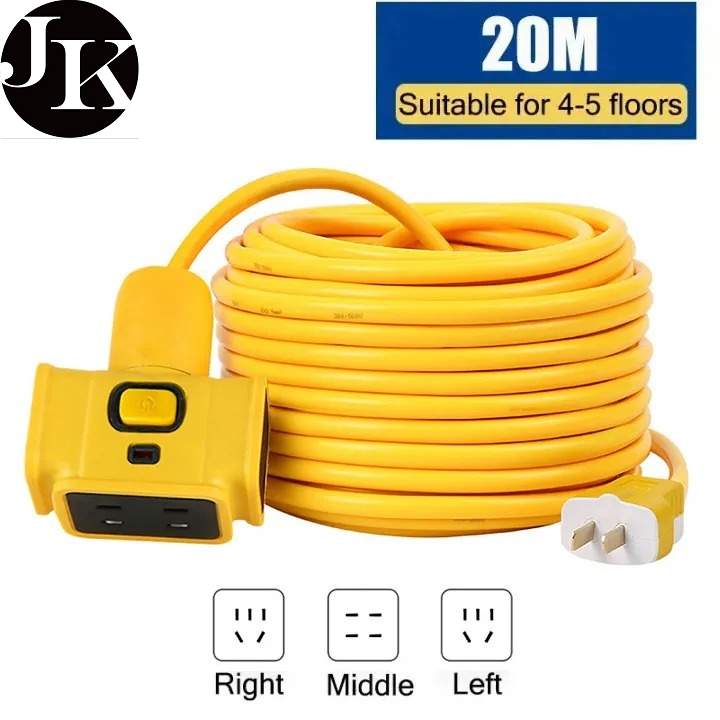 JK MALL Extension Wire Heavy Duty Extension Wire 20Meters 20M Long ...