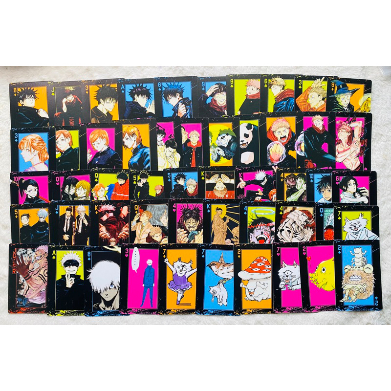 Anime Jujutsu Kaisen Playing card merch | Shopee Philippines
