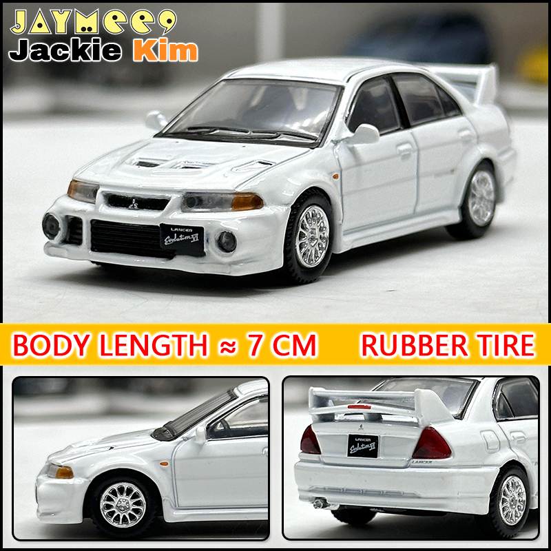 JKM 1:64 Scale MITSUBISH EVO 1 2 3 4 5 6 7 8 9 10 Lancer Evolution ...