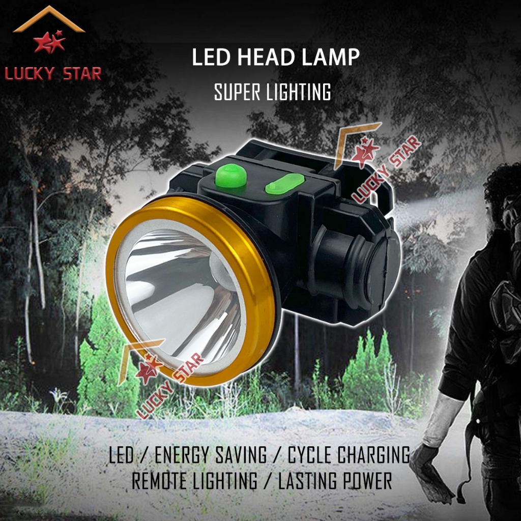Outdoor Rechargeable Strong Led Headlight Waterproof Spot Light Head ...