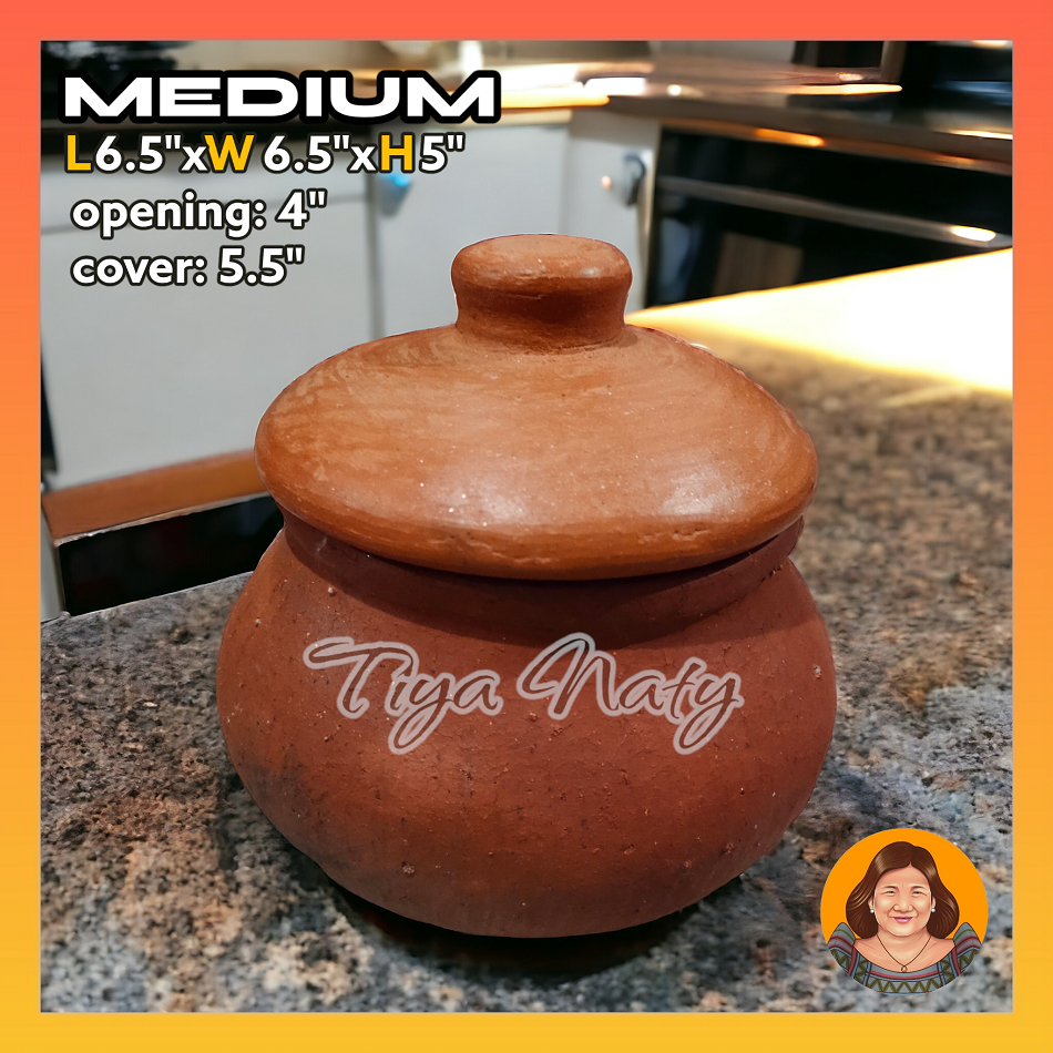 TIYA NATY Traditional Cooking Pot Palayok Terracotta | Shopee Philippines