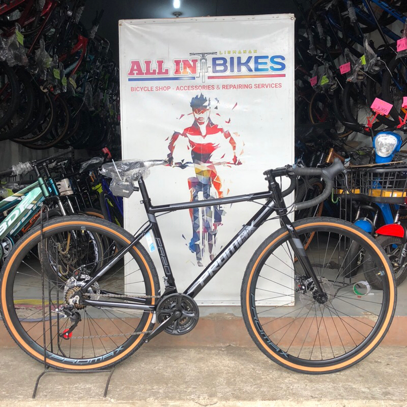 Promax PR20 Gravel Bikes Alloy 700x35c With Freebies | Shopee Philippines