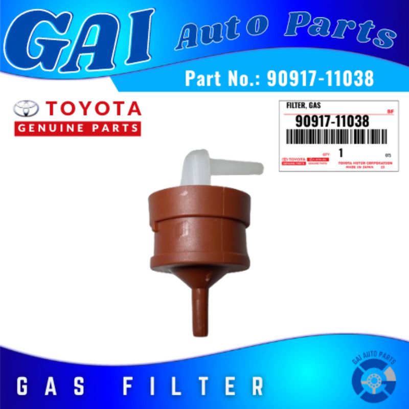 Gas Filter for TOYOTA Van Commuter / KDH TOYOTA (90917-11038) Genuine ...