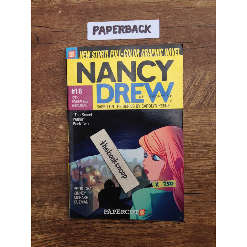 NANCY DREW graphic novel books for teens papercut | Shopee Philippines