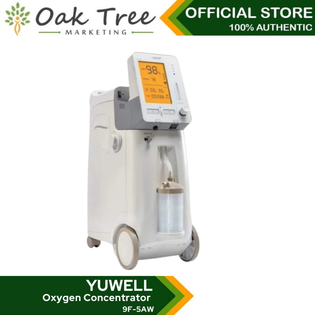 Oxygen Concentrator 9F-5AW 5 Liters Yuwell 1 Year Warranty Against ...