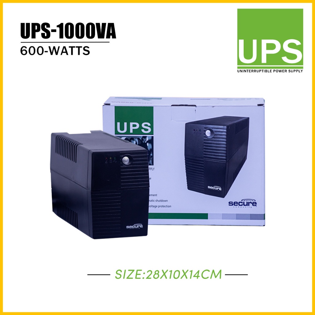 SECURE UPS 650VA, 1000VA, 1500VA, 2000VA, 3000VA, Uninterruptible Power ...