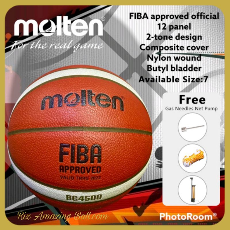 Authentic Molten BG4500 Basketball (New Model) Genuine Original for ...