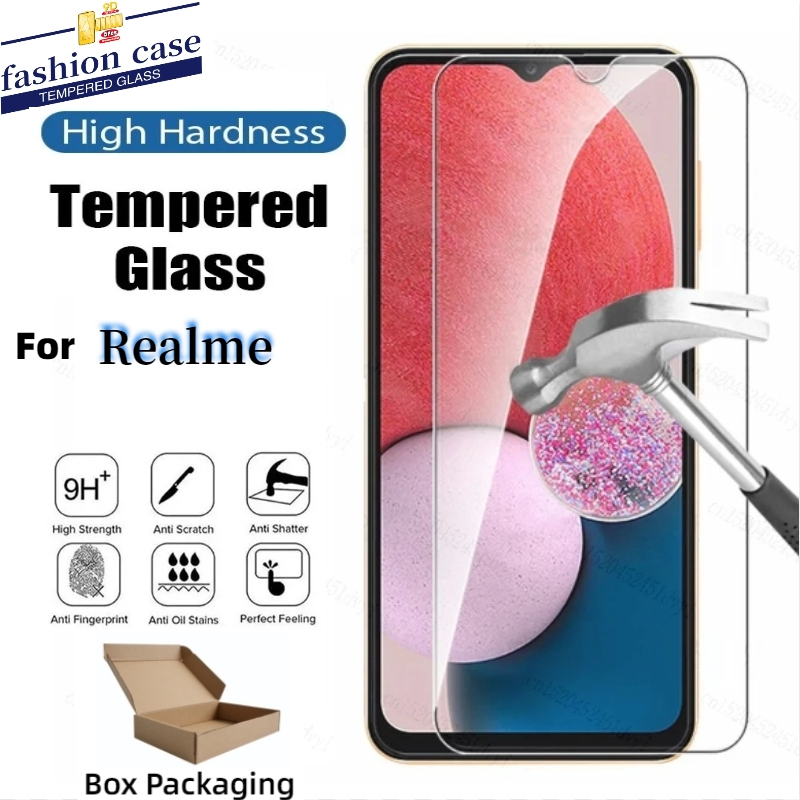 Tempered Glass Realme C11 C12 C15 C55 C53 C51 C67 C35 C30 C21 C25 C33 C65 C63 11 10 9 8 6 Note ...