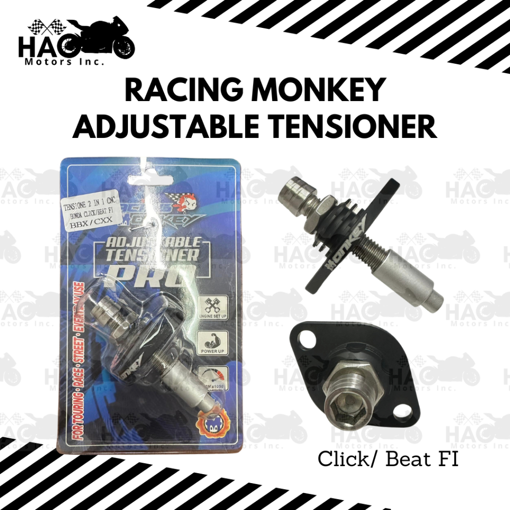 ADJUSTABLE TENSIONER ALLOY CLICK/BeatFi/R150/M3/NMAX/AEROX/ Sniper150 ...