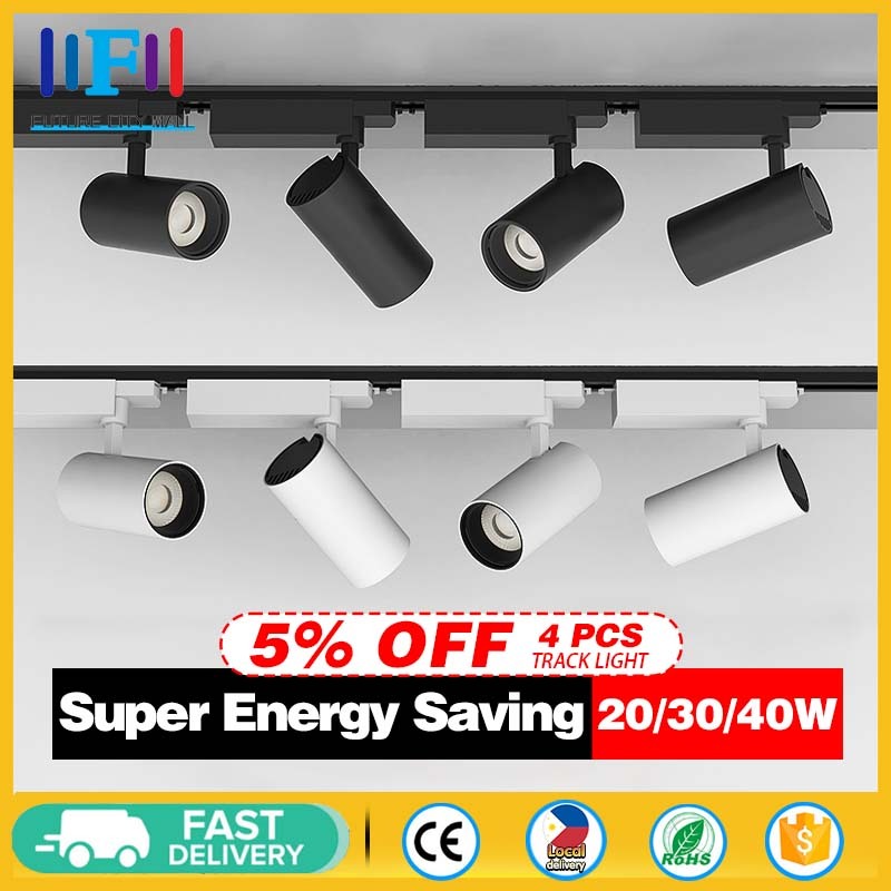 FCM Track Light Whole Set Super Bright Track Lights for Ceiling Shop ...