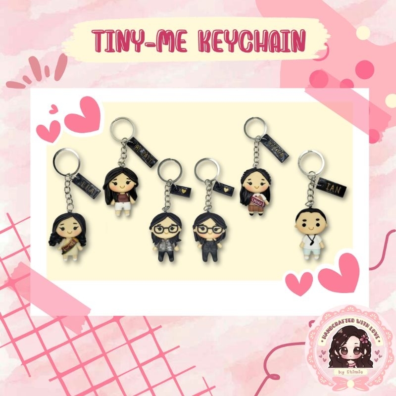 PERSONALIZED TINY-ME KEYCHAIN | Shopee Philippines