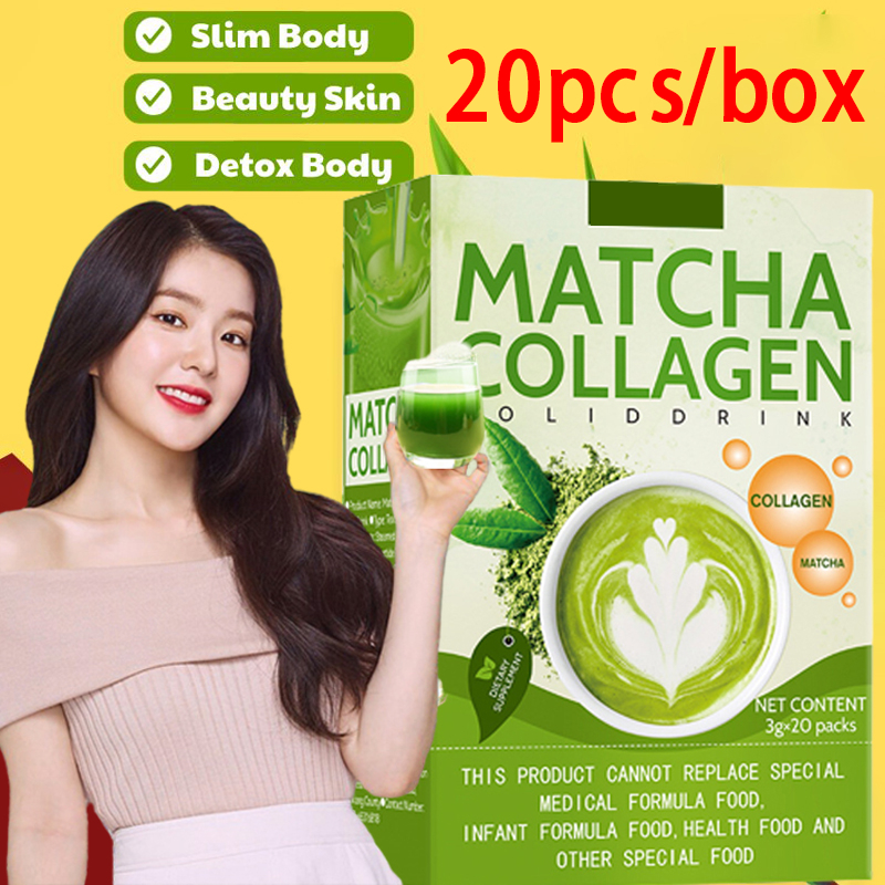 Collagen Matcha Powder Original 100% Collagen Drink For Lose Weight ...