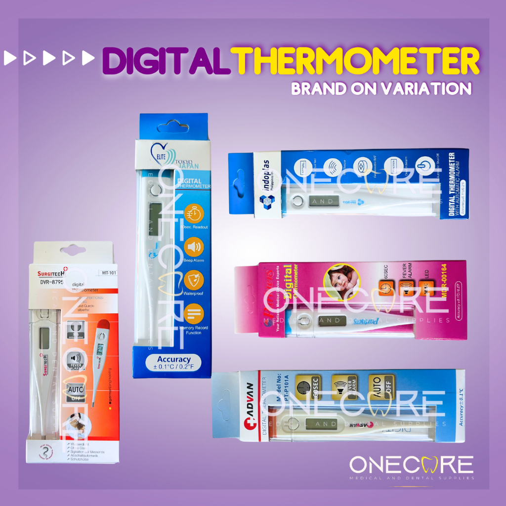Sureguard Thermometer [Orex, Surgitech, Partners, Indoplas, Elite ...