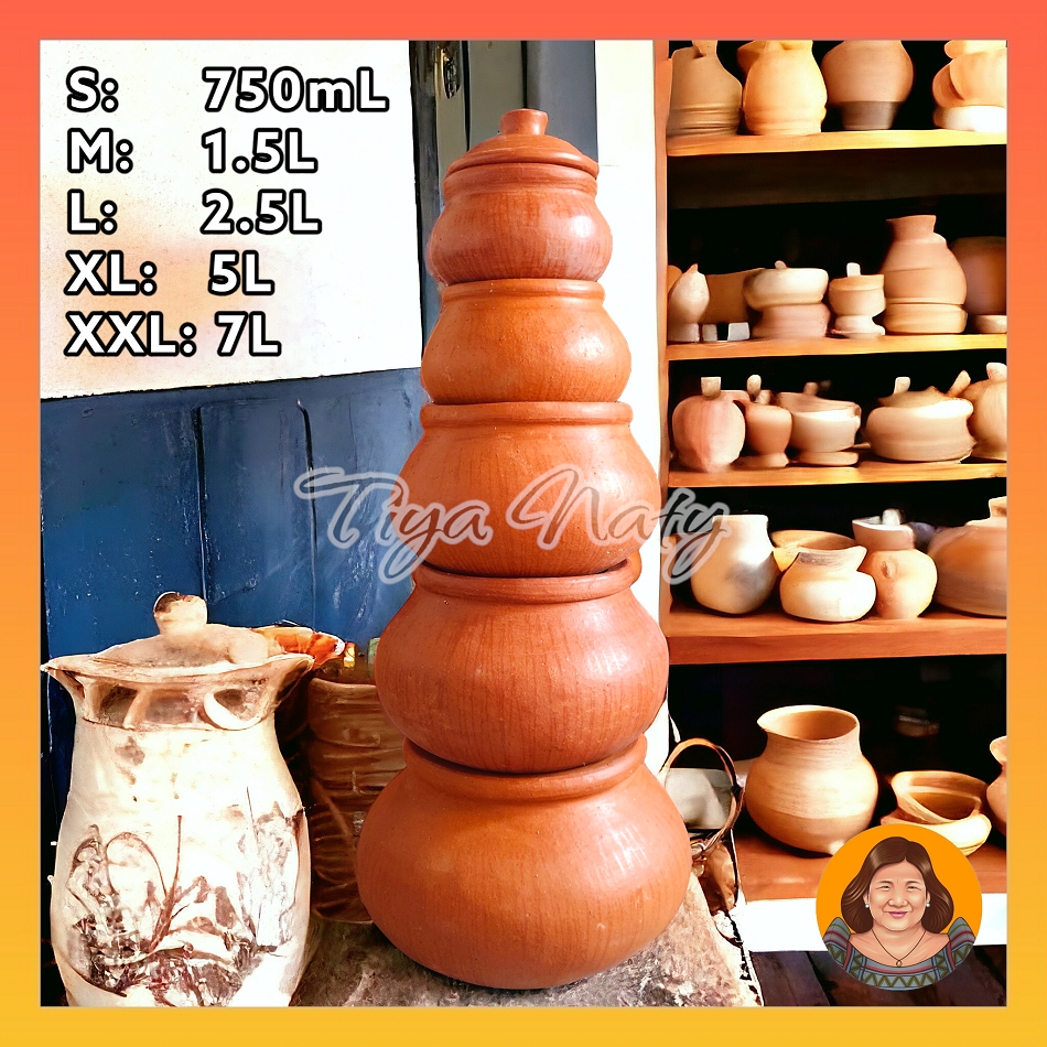 TIYA NATY Traditional Cooking Pot Palayok Terracotta | Shopee Philippines