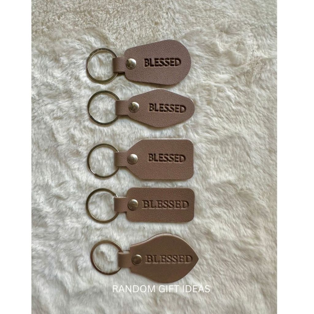 Personalized Small Leather Keychains | Shopee Philippines