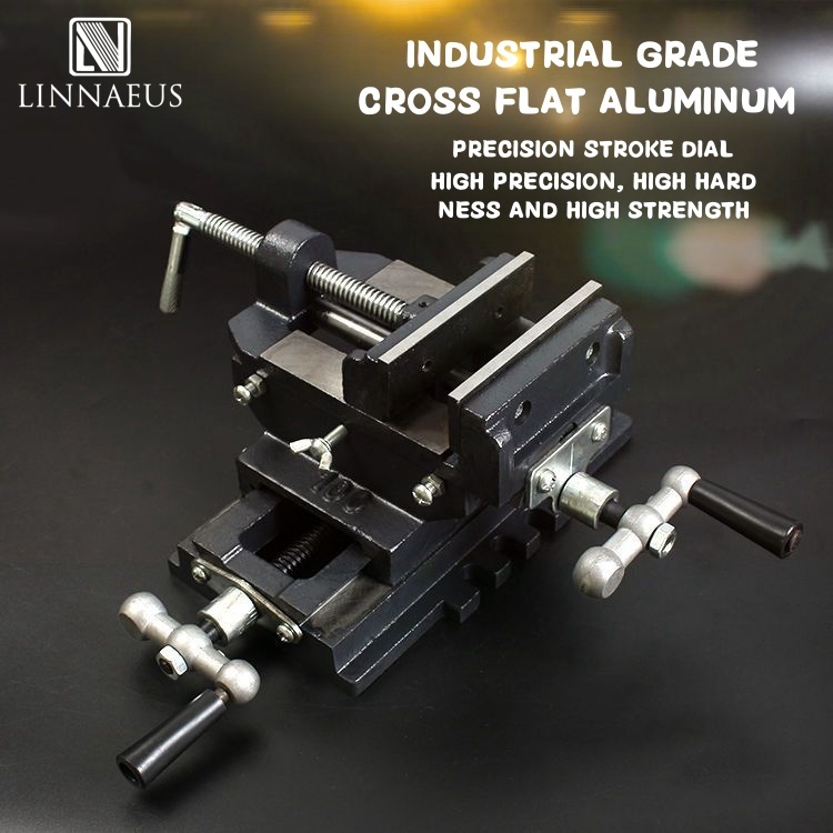 Two-Way Movement Bench Drill Operating Platform Flat Tongs Precision ...