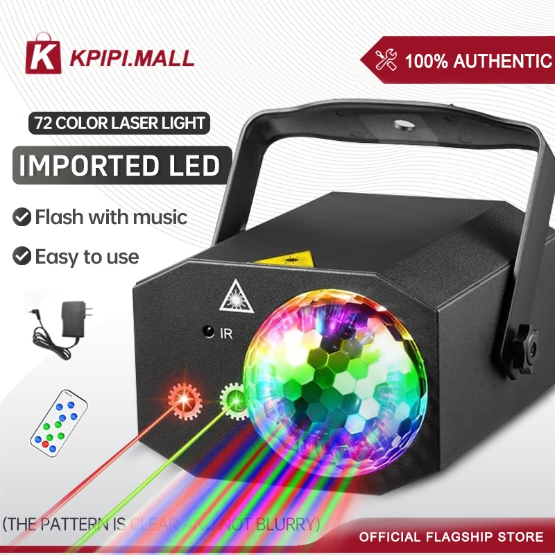 【In stock】Disco Light LED Colorful Stage Light Adjustable Laser Lights ...