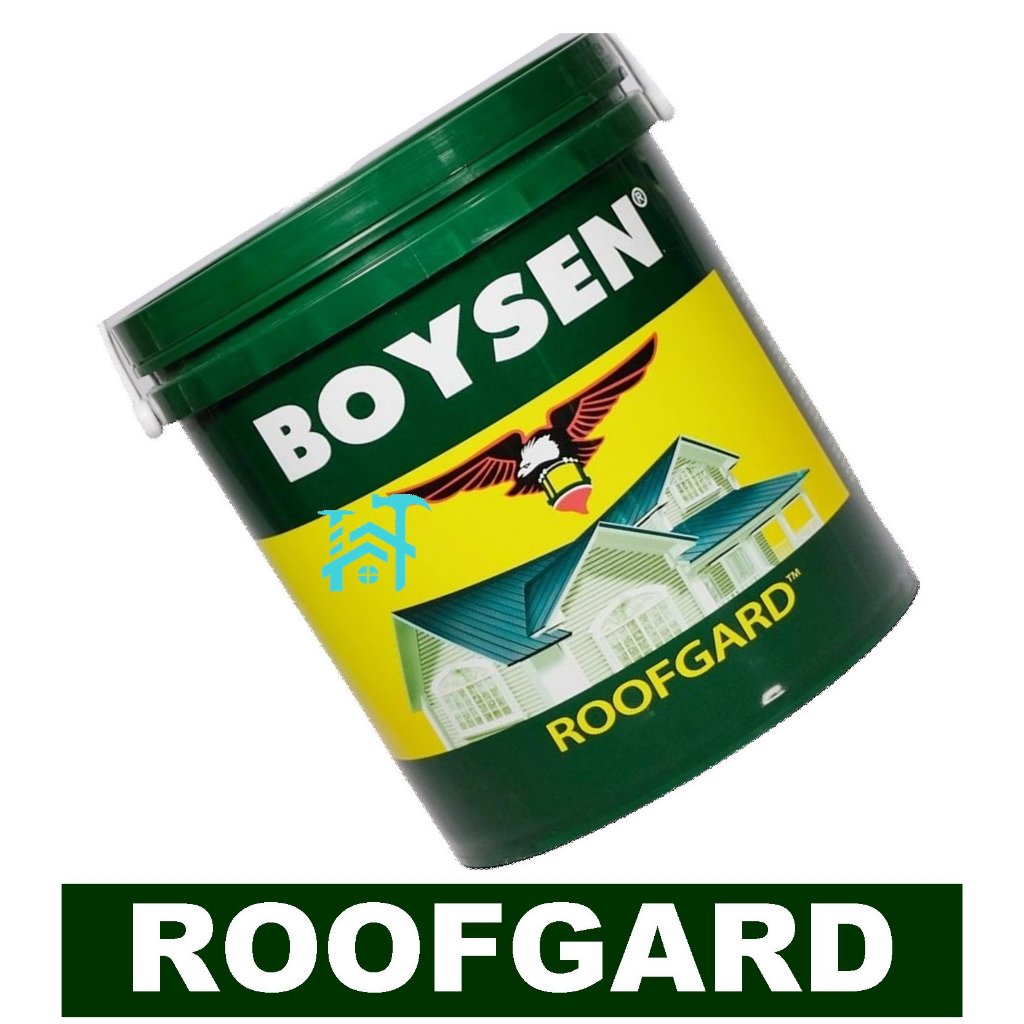 BOYSEN ROOFGARD GALLON SIZE 4 LITERS | Shopee Philippines
