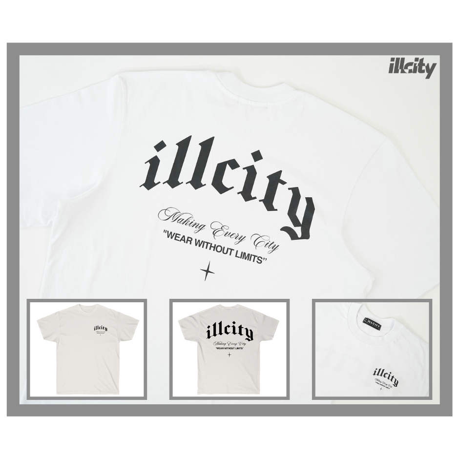 ILLCity Limits White | Wear your Limits Collection | Urban Clothing ...