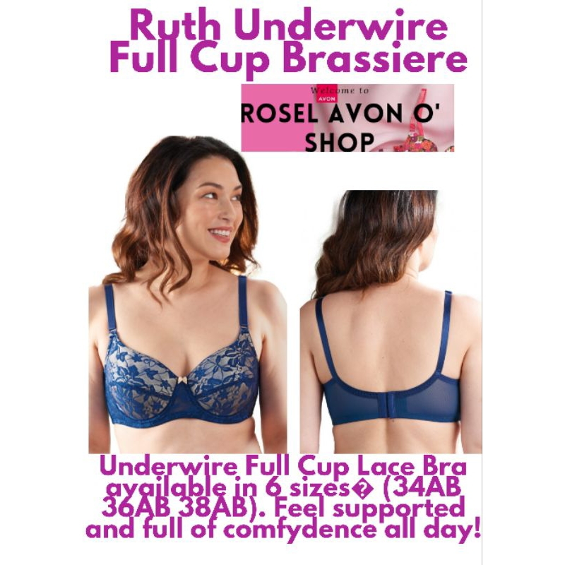 Ruth Underwire Full Cup Brassiere | Shopee Philippines