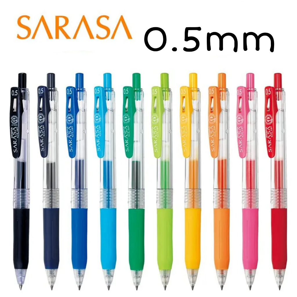 0.5 MM ZEBRA SARASA CLIP GEL PEN (JJ15) | Shopee Philippines