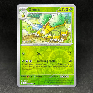 Pokemon TCG Grotle 011/162 2024 Scarlet & Violet Temporal Forces 004/ ...