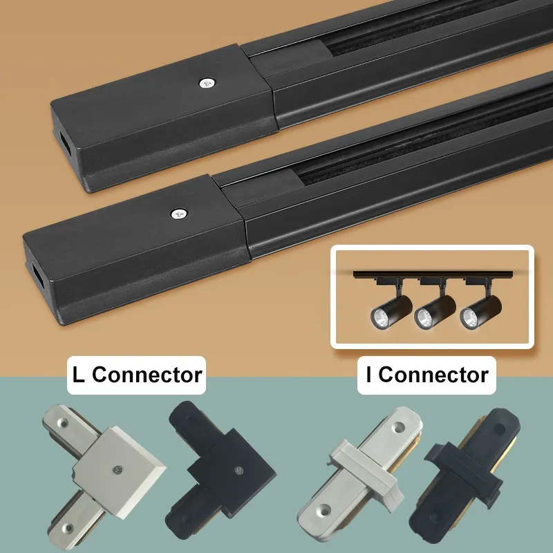 Track Light Rail for Track Light 0.5M 2 Wire Track Light Connector ...