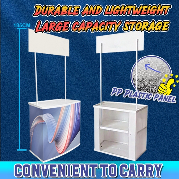 free storage bag!pp material bearing60kg removable portable booth for ...