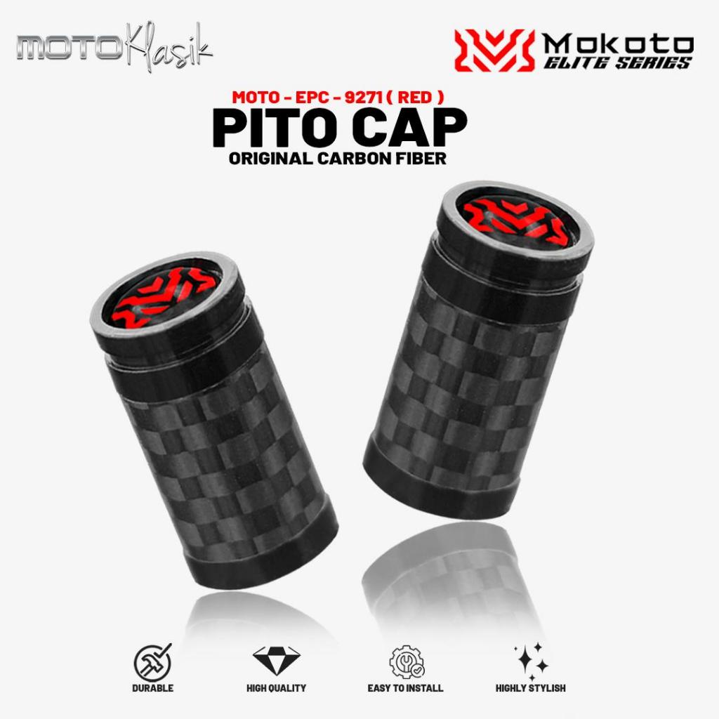 MOKOTO ELITE SERIES PITO CAP CARBON FIBER MATERIAL MOTO-EPC-9271 TIRE ...