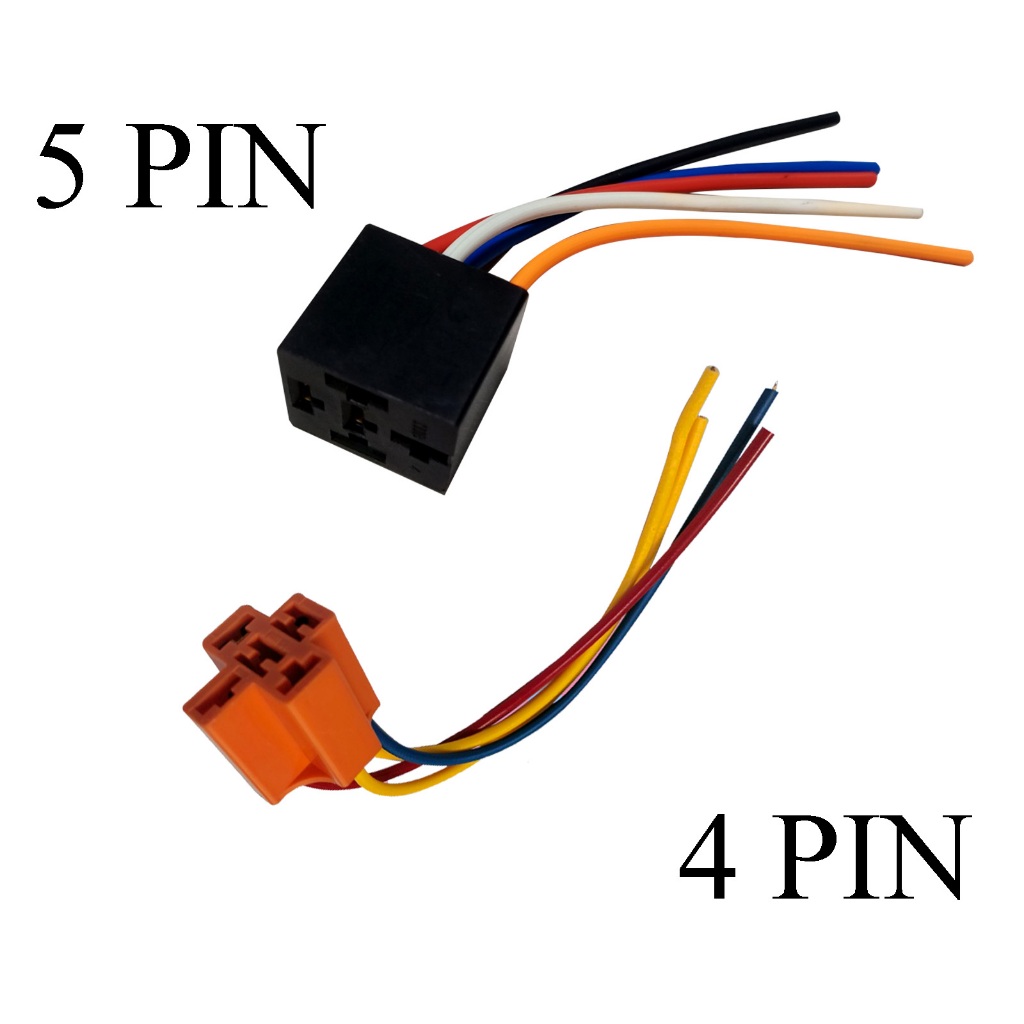 4 Pin & 5 Pin Motorcycle Body Accessories Car Universal Horn Relay ...