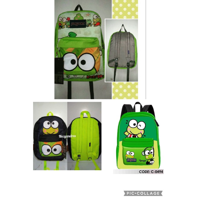 COD CUTE KERO KERO BACKPACK KIDS BAG KEROPPI KIDSBAG SCHOOLBAG # ...