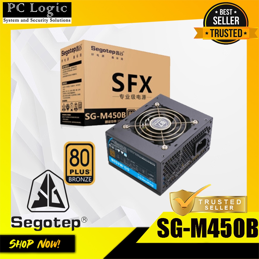 SG-M450B 350W SFX PSU I BLACK I 80 PLUS BRONZE TRURATED MICRO ATX ...