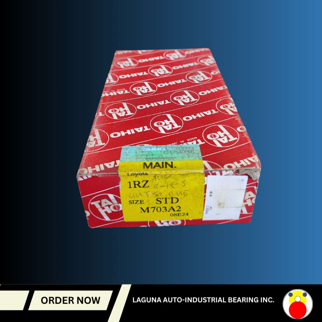 TAIHO Main Bearing M703A2 Size STD for Toyota 1RZ | Shopee Philippines