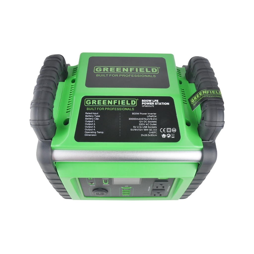 Greenfield Lithium Phosphate Power Station 800W 512 WH | Shopee Philippines