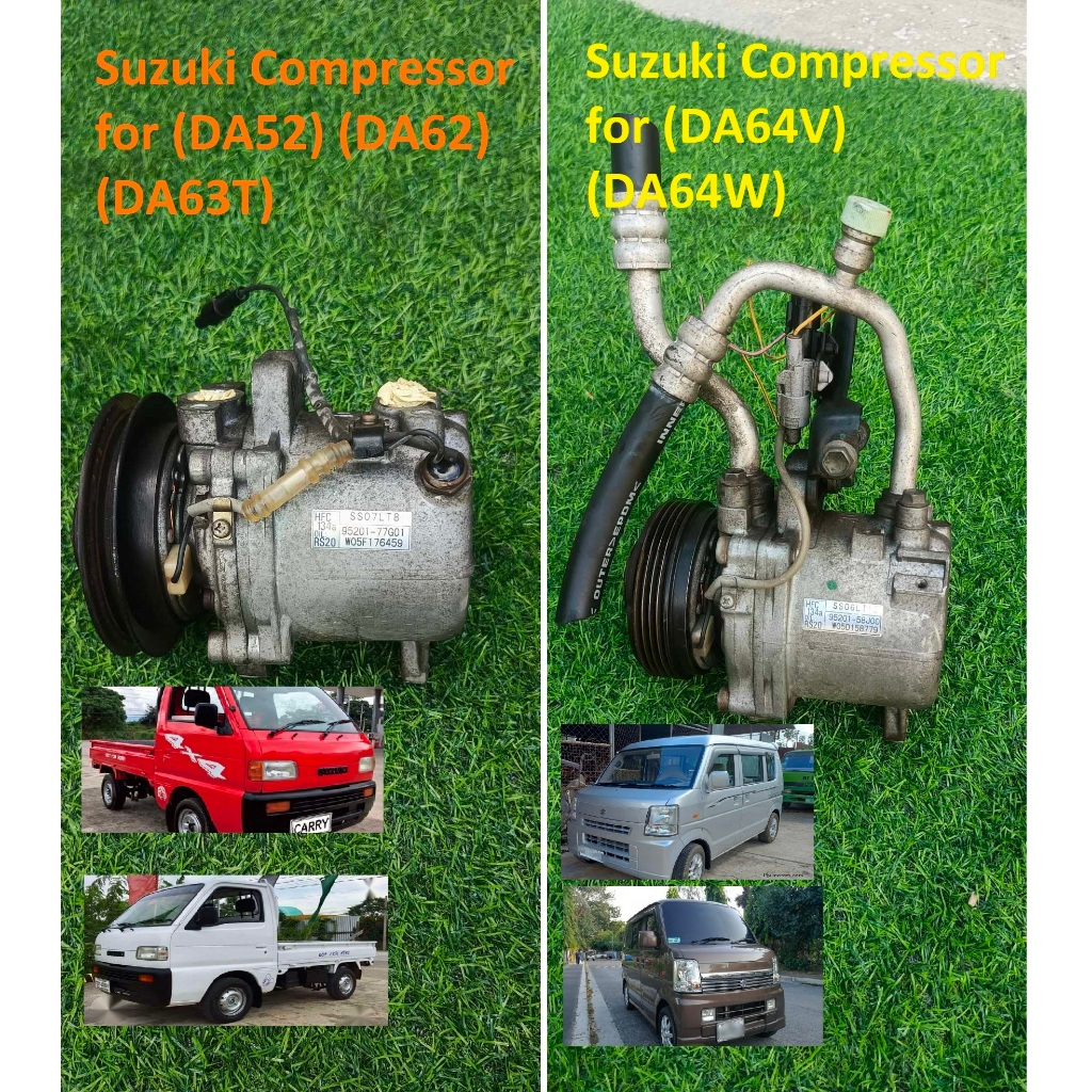 Suzuki Multicab, Van Compressor (DA52, DA62, DA63T) (DA64V, DA64W ...