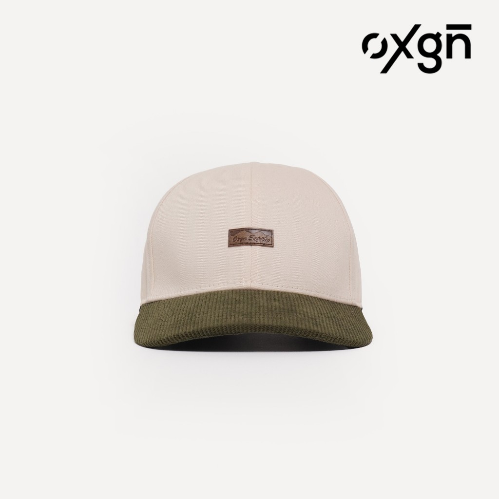 OXGN Curved Cap For Men And Women (Moss Green/Tan) | Shopee Philippines