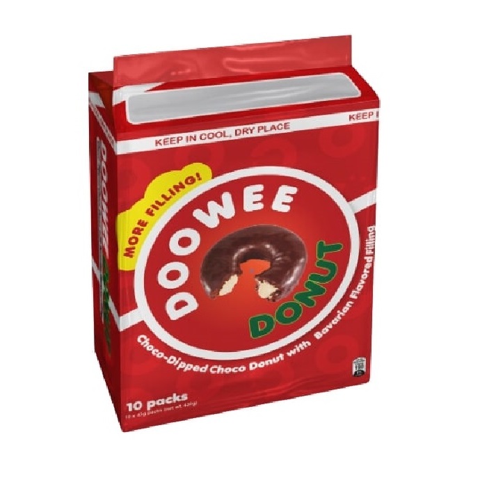 Doowee Donut Choco 42Gx10S | Shopee Philippines